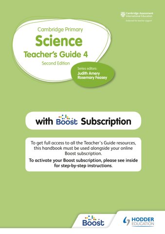 Cambridge Primary Science Teacher's Guide Stage 4 with Boost ...