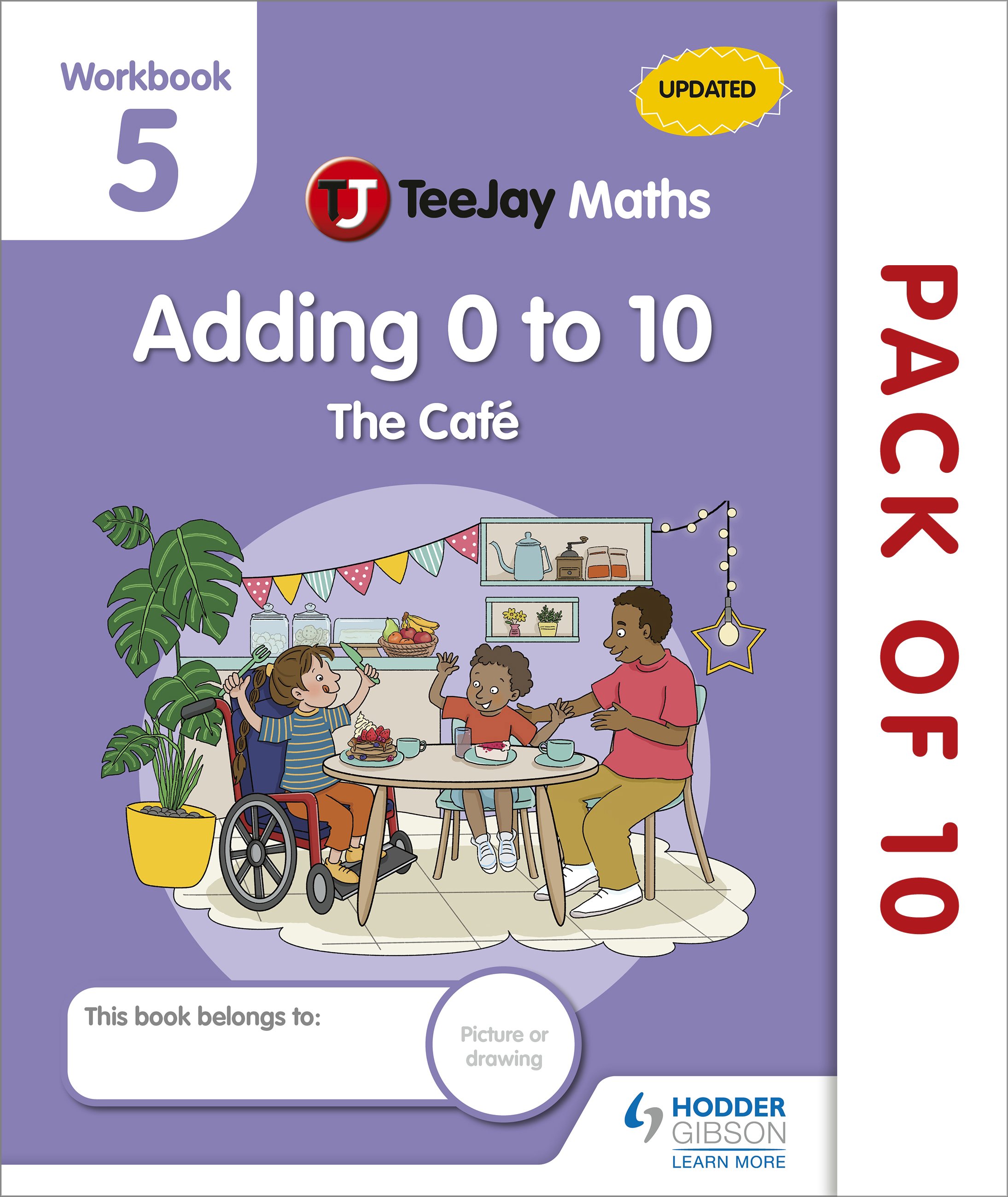 TeeJay Maths CfE Early Level Workbook 5 (Pack of 10): Adding 0 to 10 ...
