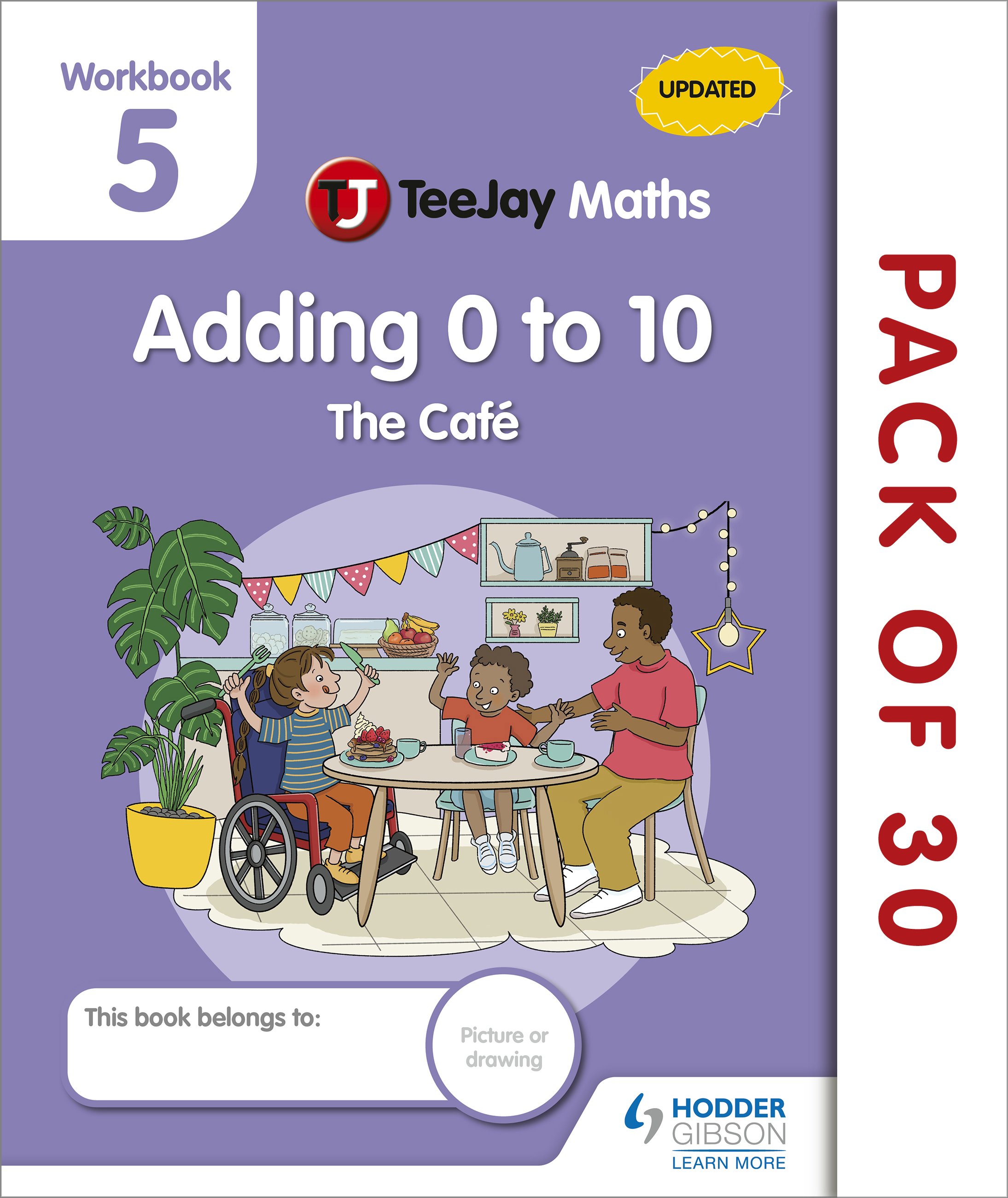 TeeJay Maths CfE Early Level Workbook 5 (Pack of 30): Adding 0 to 10 ...
