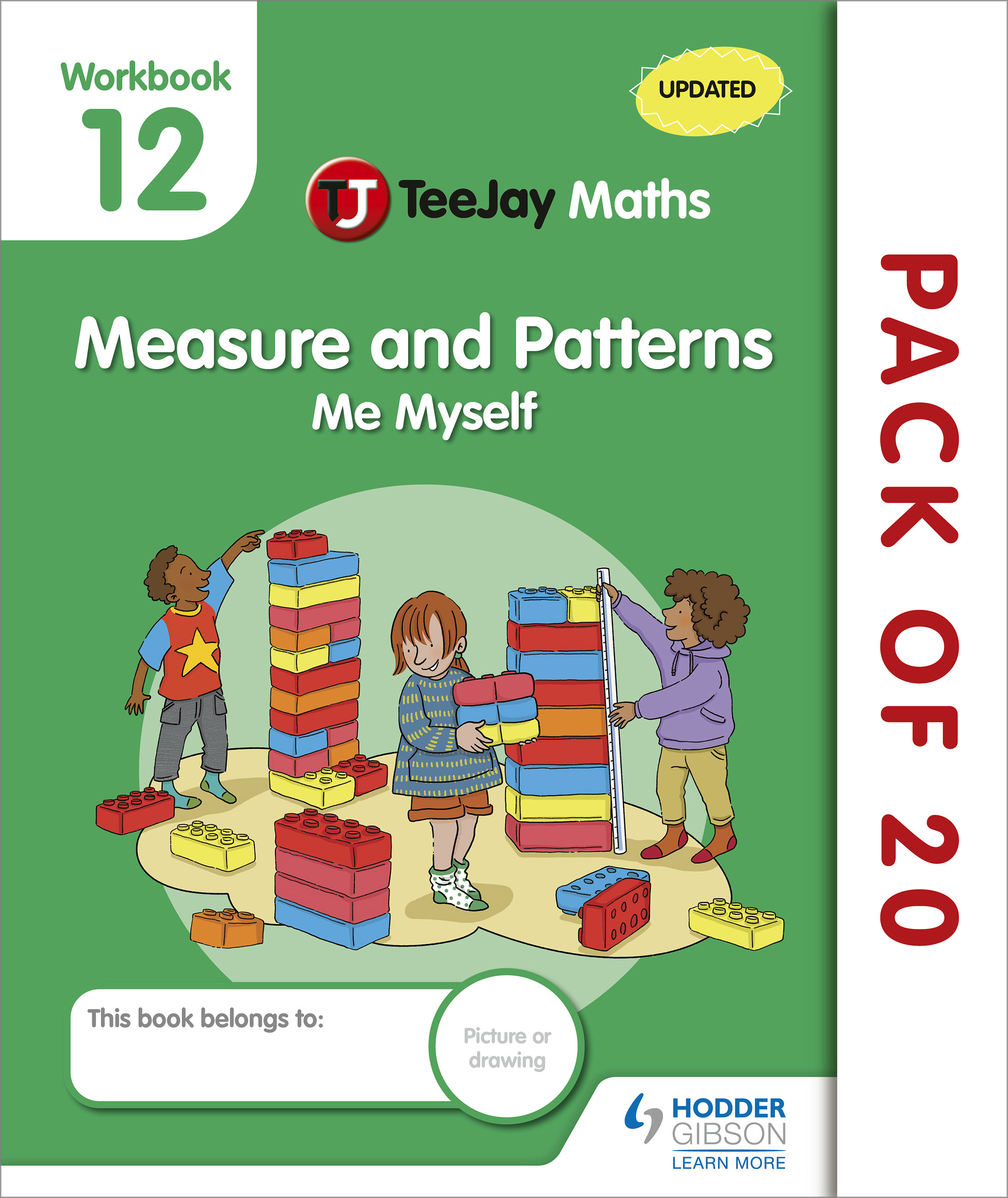 TeeJay Maths CfE Early Level Workbook 12 (Pack of 20): Measure and ...