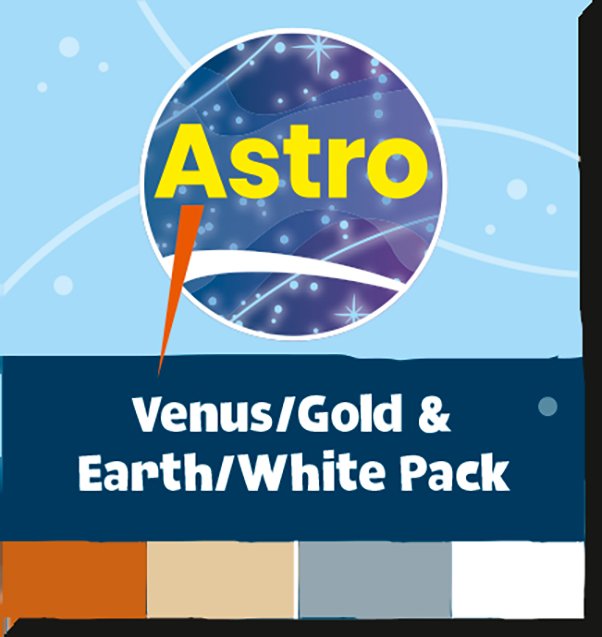 Astro Venus/Gold and Earth/White Complete Pack