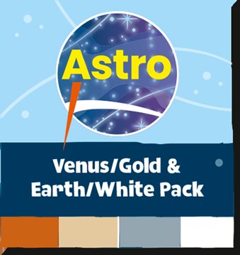 Astro Venus/Gold and Earth/White Complete Pack