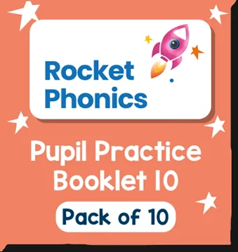 Reading Planet Rocket Phonics – Pupil Practice Booklet 10 – Pack of 10 ...