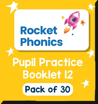 Reading Planet Rocket Phonics – Pupil Practice Booklet 12 – Pack of 30 ...