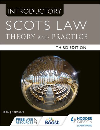 Introductory Scots Law Third Edition | Hachette Learning