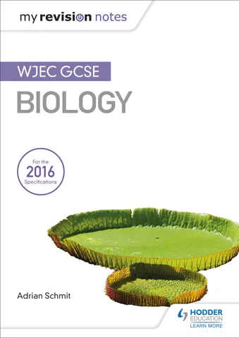 My Revision Notes: WJEC GCSE Biology | Hachette Learning