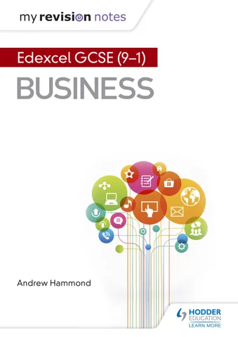 My Revision Notes: Pearson Edexcel GCSE (9-1) Business | Hachette Learning