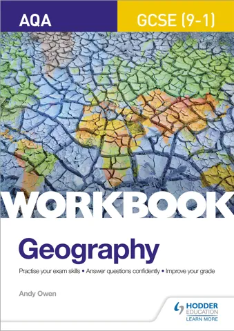 AQA GCSE (9–1) Geography Workbook | Hachette Learning