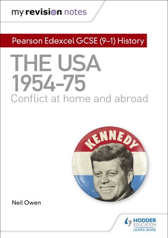 My Revision Notes: Pearson Edexcel GCSE (9-1) History: The USA, 1954 ...