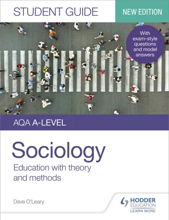 AQA A-level Sociology Student Guide 1: Education with theory and ...