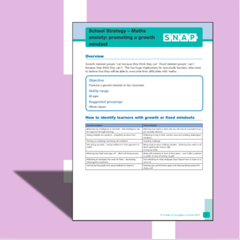 SNAP Maths | Assessment For Maths Learning Difficulties | Hachette Learning