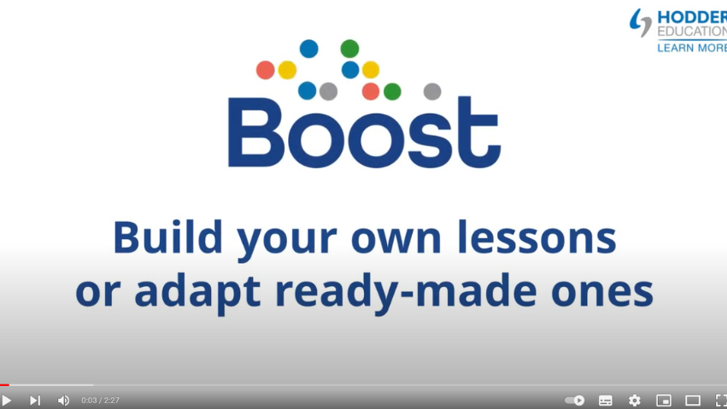 How Boost works | Hachette Learning