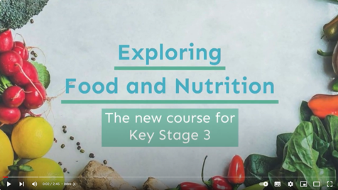 Exploring Food and Nutrition KS3