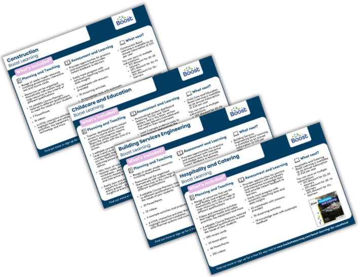 Boost Learning for Vocational | Hachette Learning